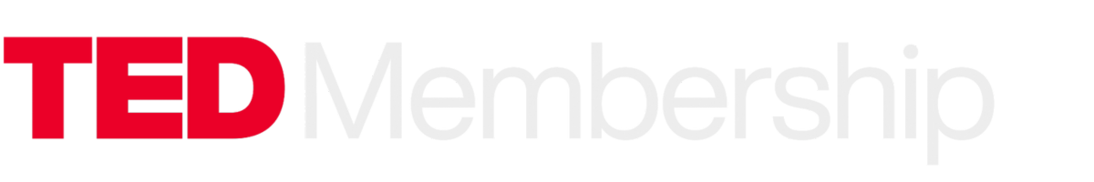 TED Conference membership benefits